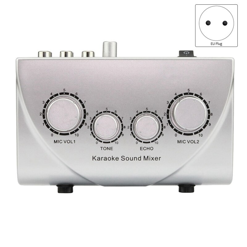 Thuis Karaoke Reverberator Mixer Voorversterker Ka... – Grandado