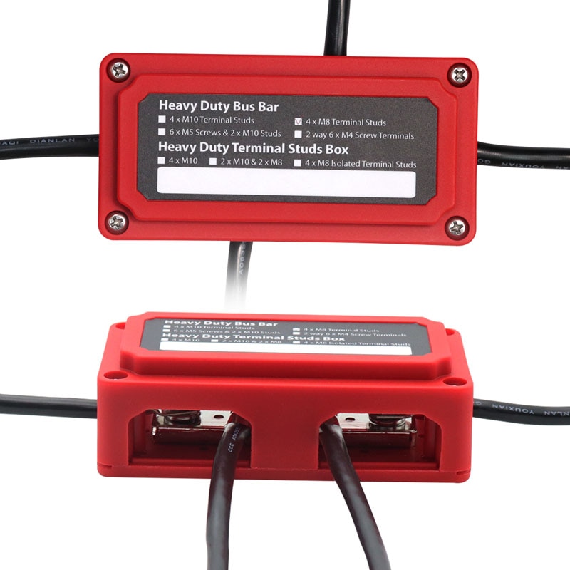DC 48v 300A 4 Terminal Studs Busbar Power Distribu... – Grandado