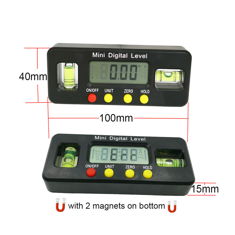 Mini Digital Level Angle Finder ABS Level Angle Ga... – Grandado