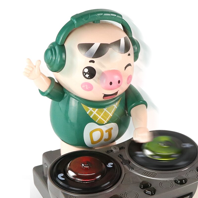 Funny Electric Music Dancing Pig Lighting Dj Doll ... – Vicedeal