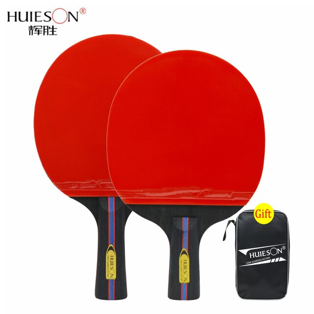 Huieson 2 Pcs/Set Table Tennis Racket S600 Sticky ... – Vicedeal