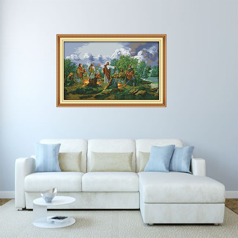 Jesus and the Disciples Religious Characters Cross... – Vicedeal