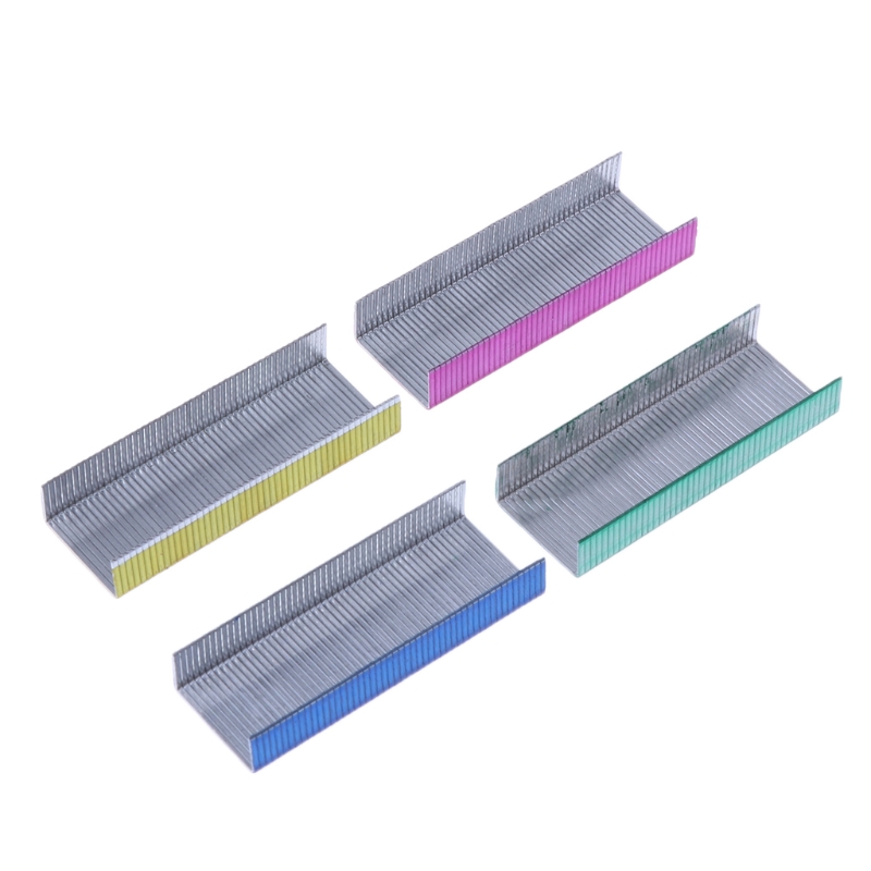 800Pcs/Box 12mm Colorful Metal Staples Office Scho... – Vicedeal