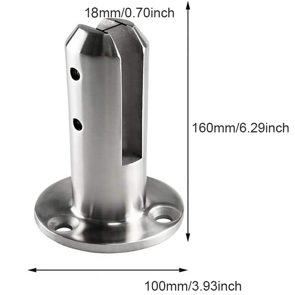 Pinces de fixation pour Balustrade, en acier inoxy... – Grandado