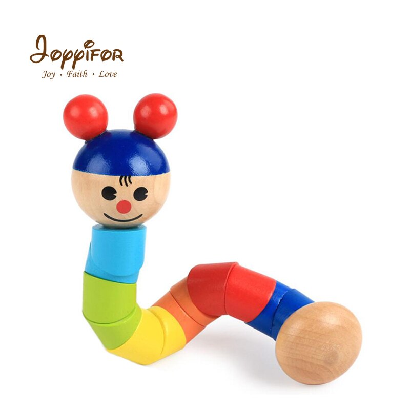 Colorful Wooden Bee Snake Beetle Worm Kids Learnin... – Grandado