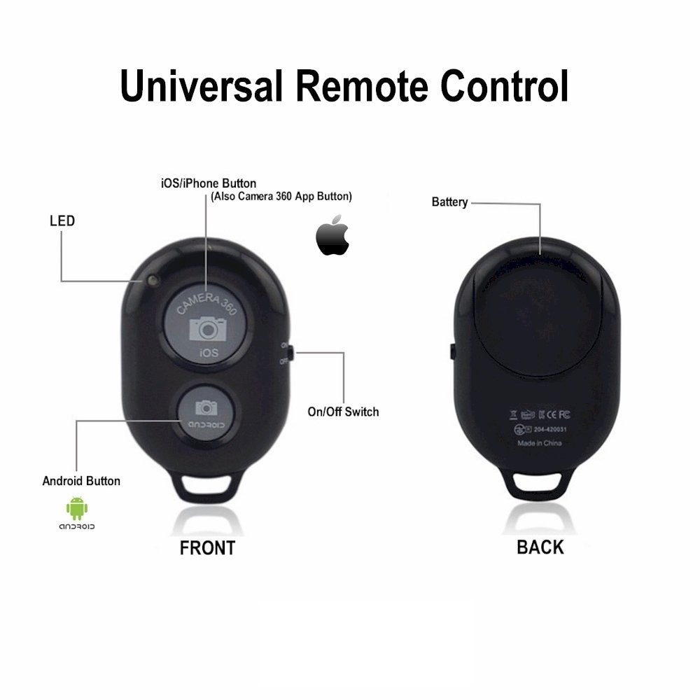Wireless Phone Camera Shutter Bluetooth Remote Con... – Vicedeal