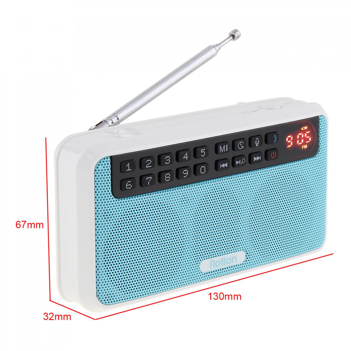 Rolton Portable Mini FM Radio dab radios portatil ... – Vicedeal