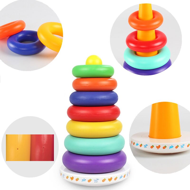 Baby Roly-Poly Stacking Toys 0 12 Months Juguetes ... – Grandado