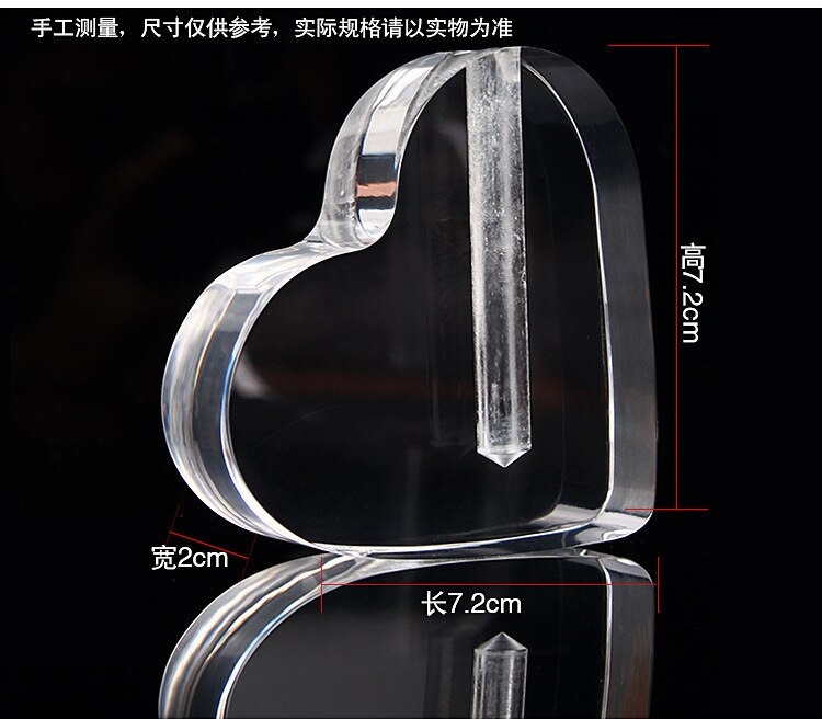 Rose Heart-shaped Display Stand - Acrylic plexigla... – Grandado