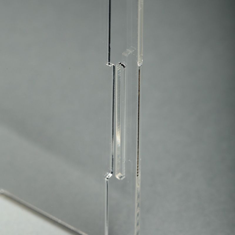 Clear Acrylic Display Case Black Base Dustproof Pr... – Vicedeal