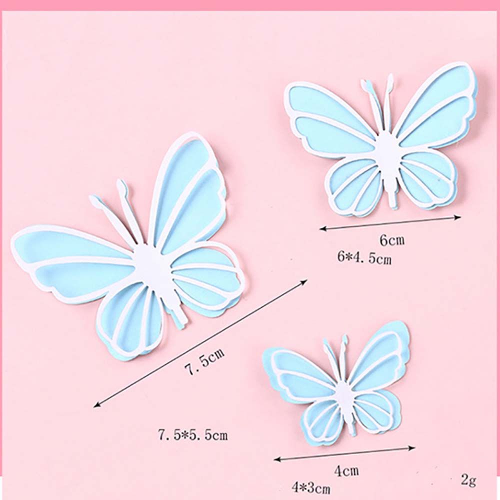 3 Pcs Vlinder Verjaardagstaart Toppers Fairy Meisj... – Grandado