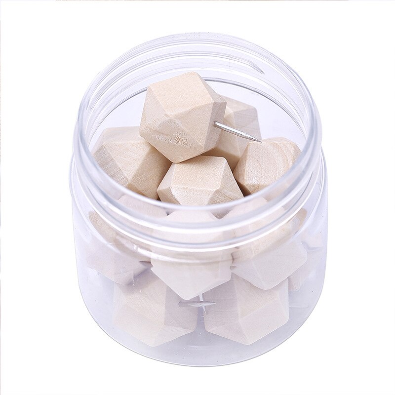 15PCS Map Markers Wooden Drawing Photo Wall Studs ... – Vicedeal