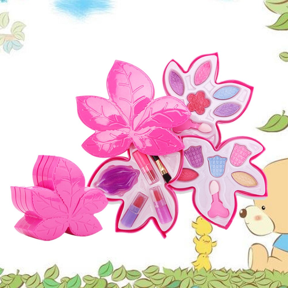 1 Set Makeup Maple Leaf Shaped Cosmetic Four Layer... – Grandado