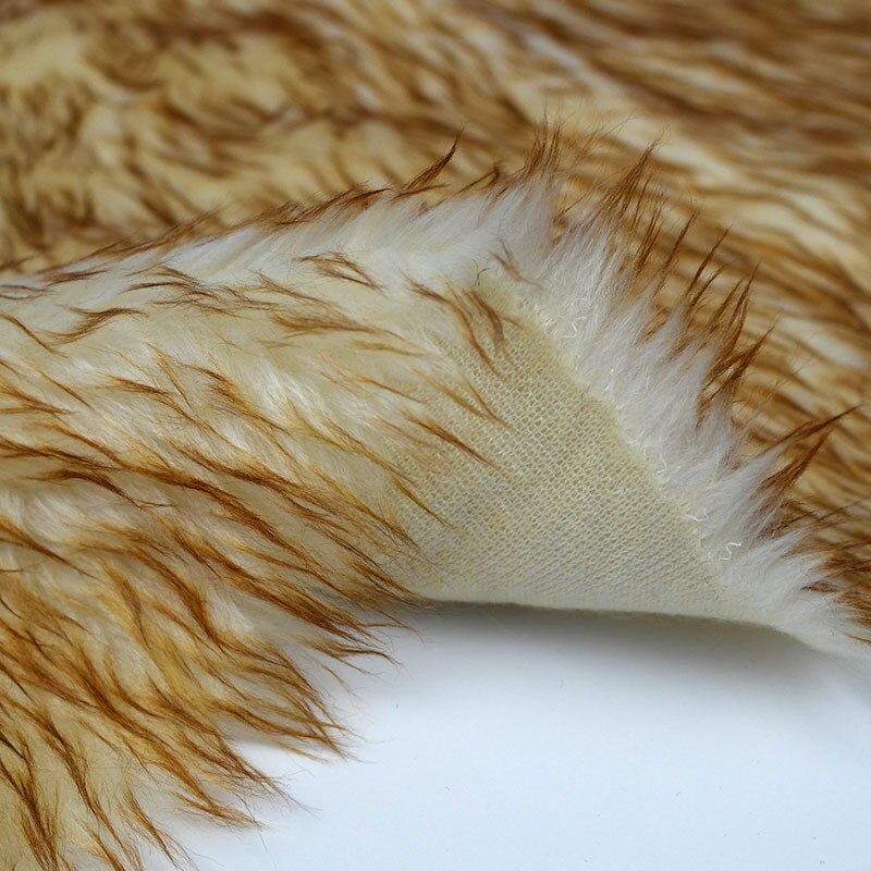 Artificial wool Beige dyed hair tip Falling hair f... – Grandado