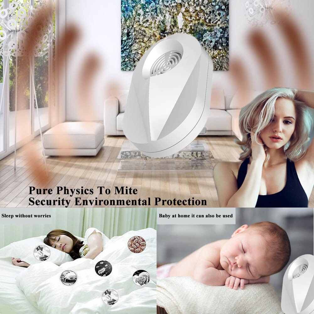 Ultrasonic Wave Electronic Mite Killer Household B... – Grandado