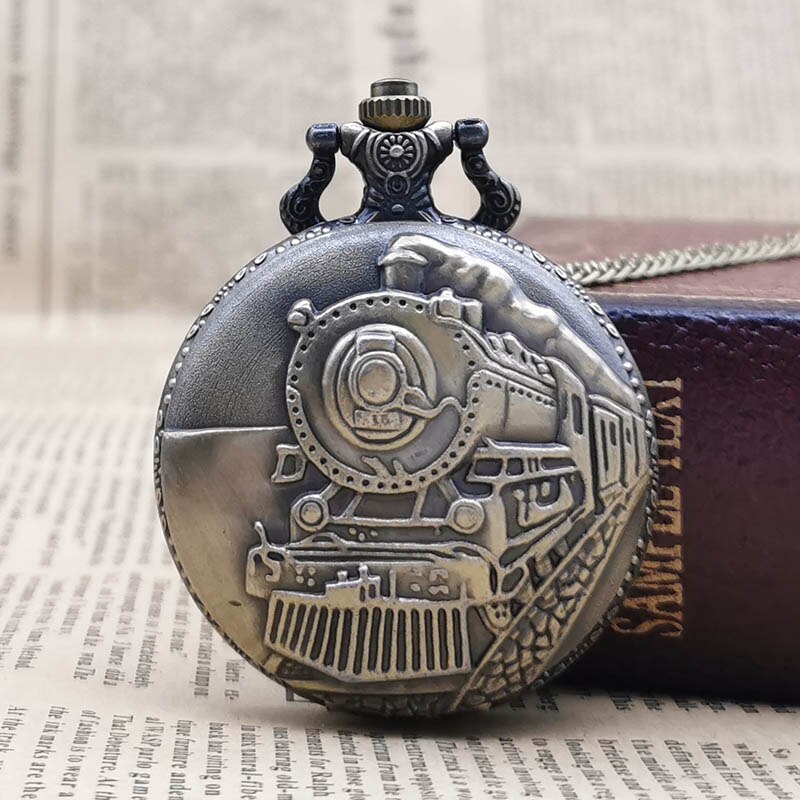 Vintage Bronze Railway Running Steam Train Quartz ... – Grandado