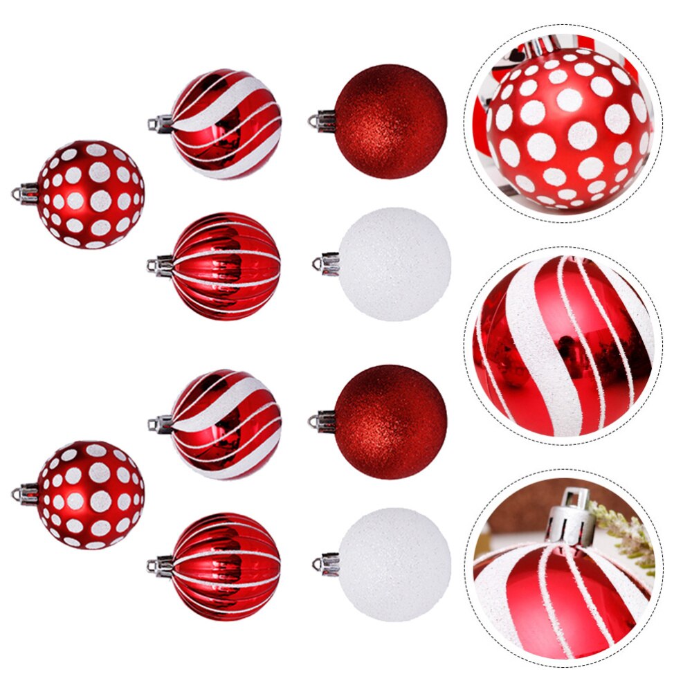 30pcs Christmas Party Hanging Christmas Ball Set S... – Vicedeal
