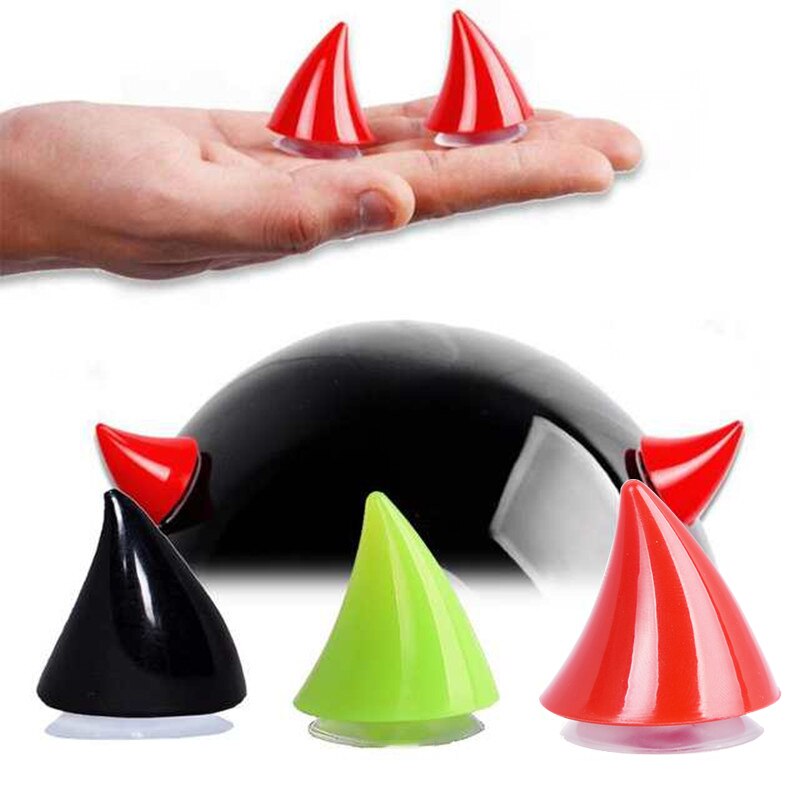 2 Pcs Motorhelm Hoorn Soft Plastic Motorhelm Hoorn... – Grandado