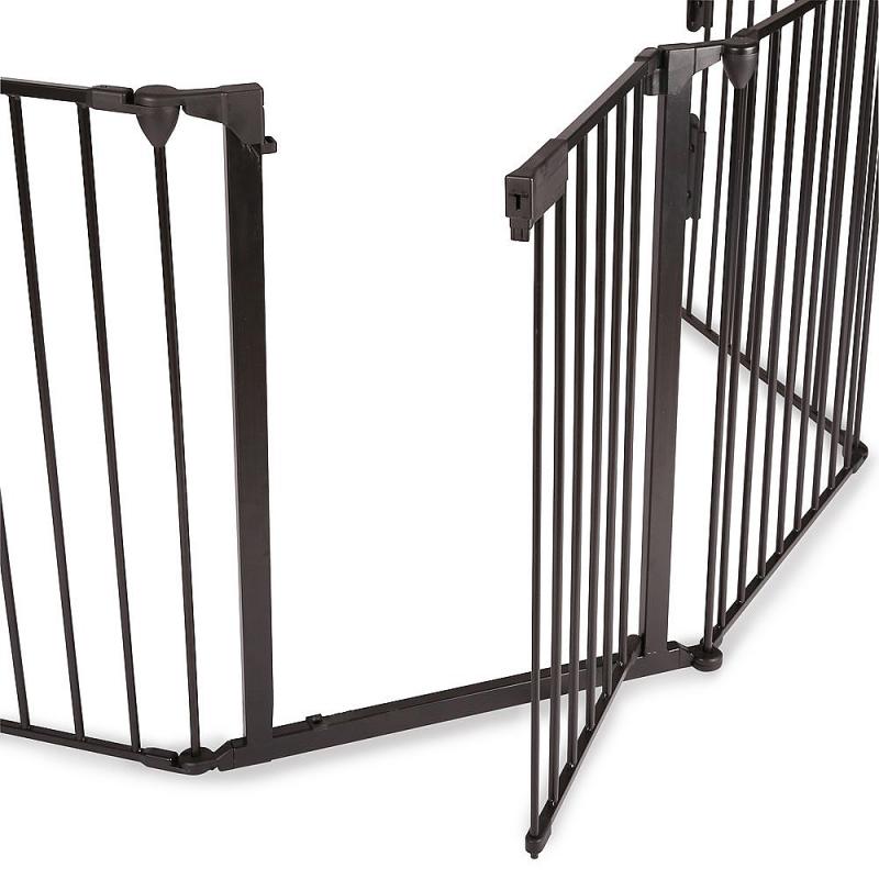 310*2.5*75cm Adjustable Safety Fence Stair Door Me... – Grandado