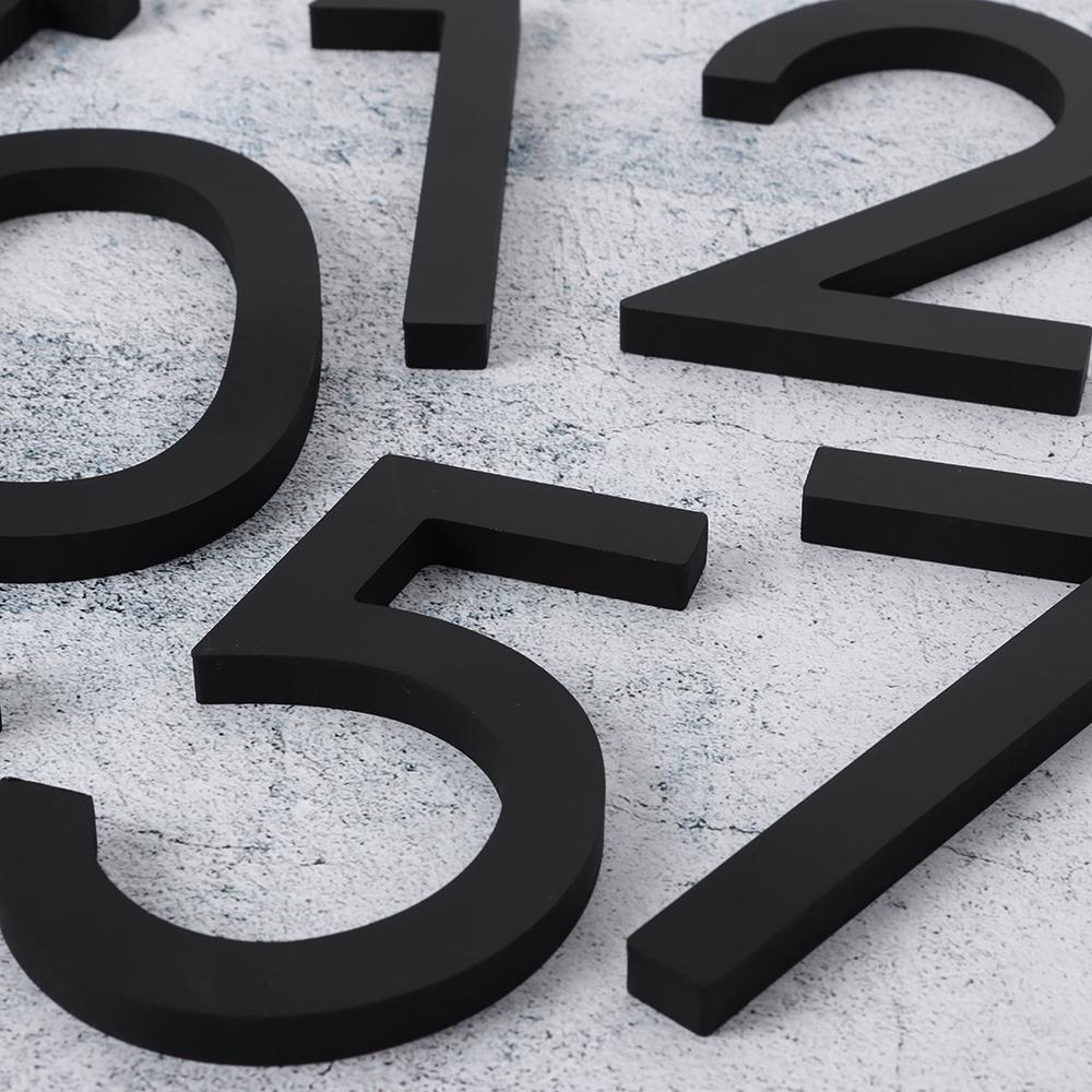 6" Floating House Number Modern House Numbers Gard... – Grandado