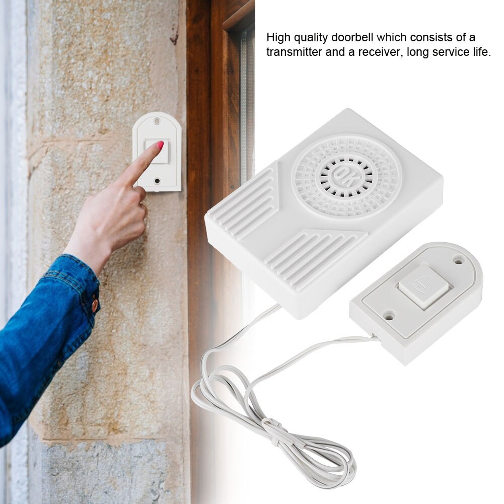 doorbell Homesafe Electronic Wired Button Door Bel... – Grandado