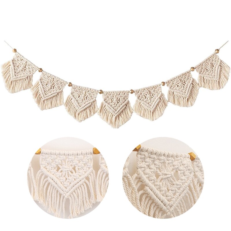 Bohemian Geweven Macrame Muur Opknoping Boho Tapij... – Grandado