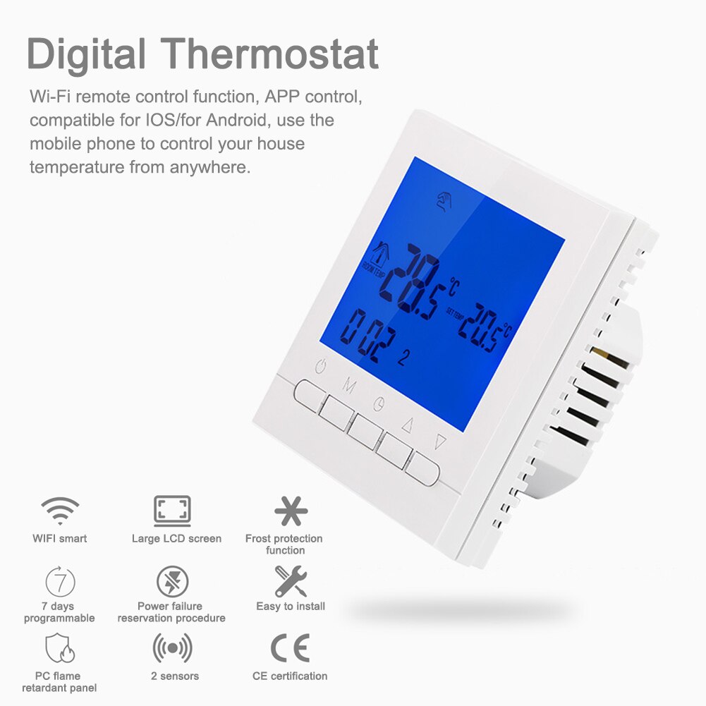 Practical With Backlit Wireless Temperature Room H... – Vicedeal