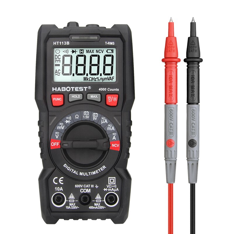 Digital Multimeter HABOTEST Multimetro Voltage Cur... – Grandado