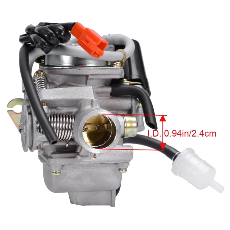 Pd24j forgasser til 4-- takts gy6 125cc 150cc atv... – Grandado