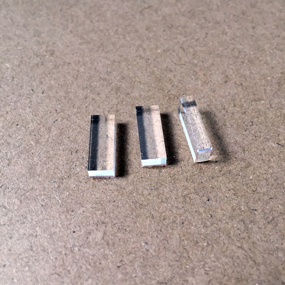 Optische K9 Glas Platz Light Guide Rod Rechten Win... – Vicedeal