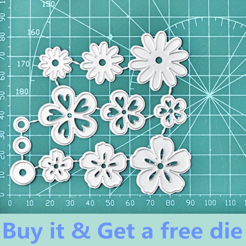 Eastshape 12/18Pcs Flowers Metal Cutting Dies Dais... – Vicedeal