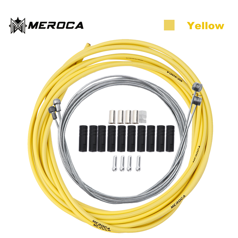 MEROCA Mountain Bike Brake/Speed Shift Cable Kit 2... – Vicedeal