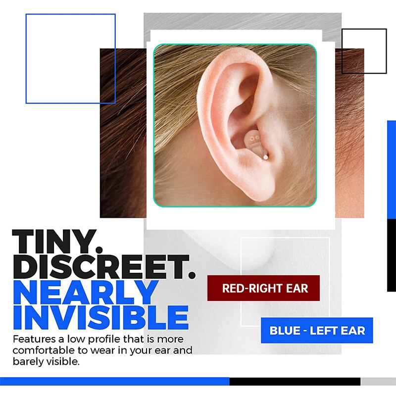 Digital Hearing Aids Audifonos Invisible Hearing A... – Vicedeal