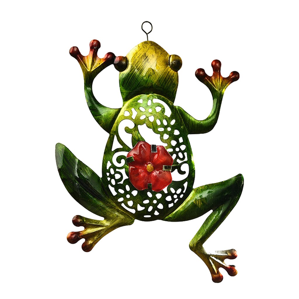 Frog Wall Hanging 3D Tree Sculpture Yard Indoor Ho... – Grandado