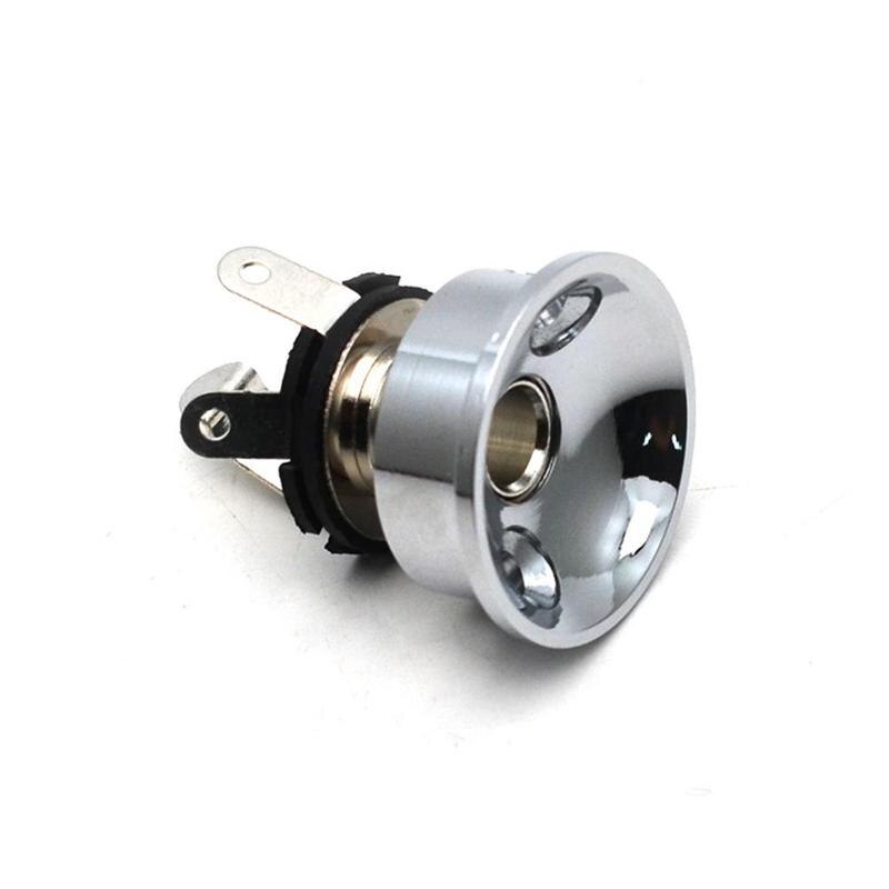 Audio Jack Socket Black Stereo Soldeer Panel Mount... – Grandado