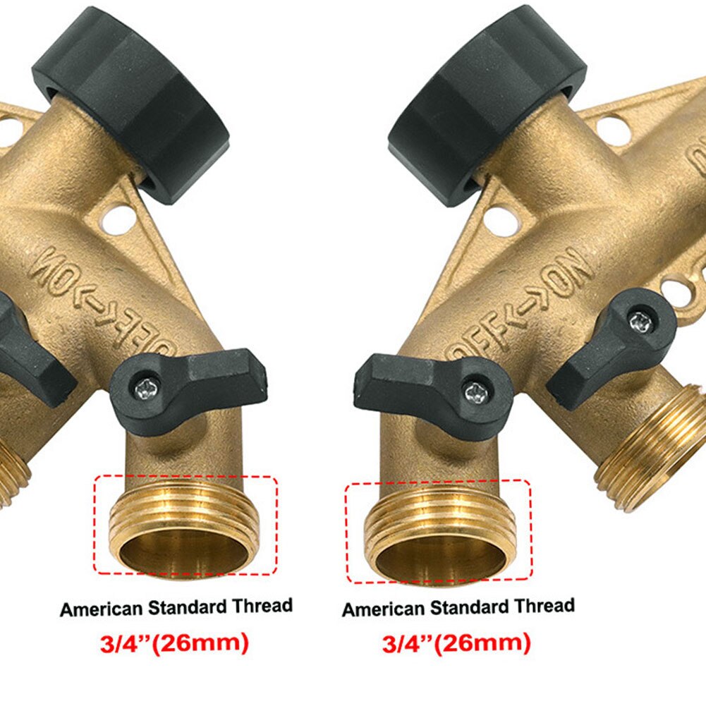 Hose Splitter Tap Garden Hose Splitter Connector 4... – Vicedeal