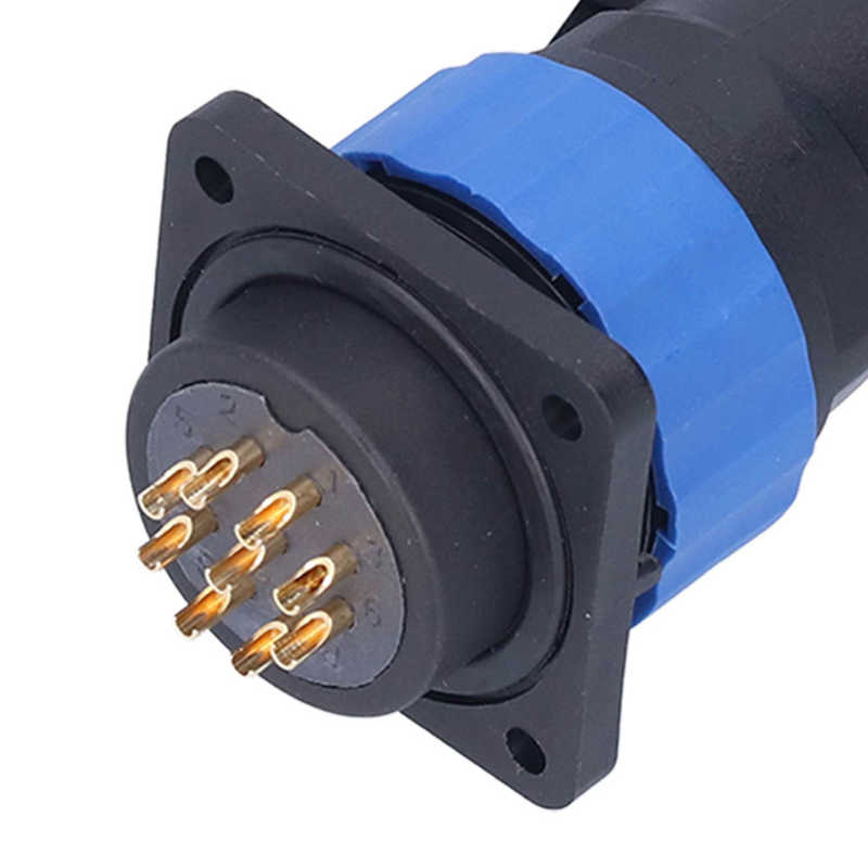 Waterproof Power Connector Square 4 Hole Aviation ... – Vicedeal