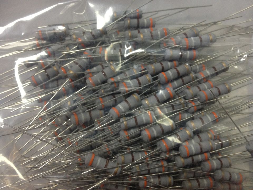 200PCS 1W 390 ohm 5% resistor 1W 390R carbon film ... – Grandado