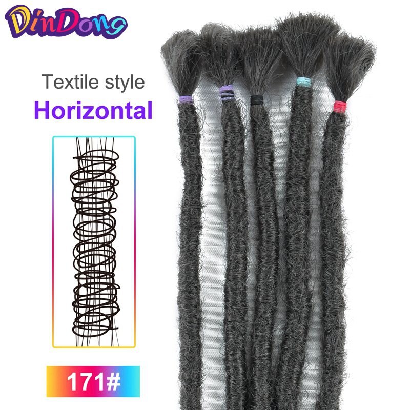 DinDong 12 inch Handmade Dreadlocks For Men Synthe... – Grandado