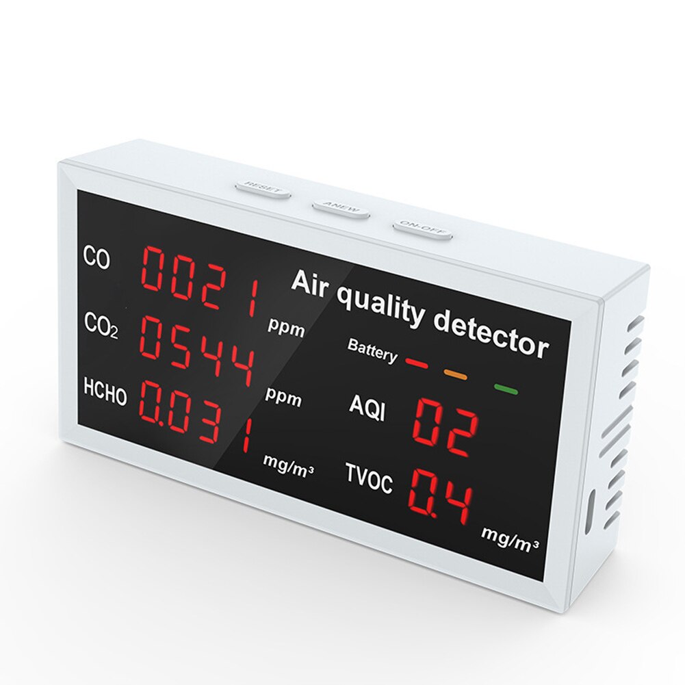 5 In 1 Multifunctionele CO2 Detector Led Display C... – Grandado