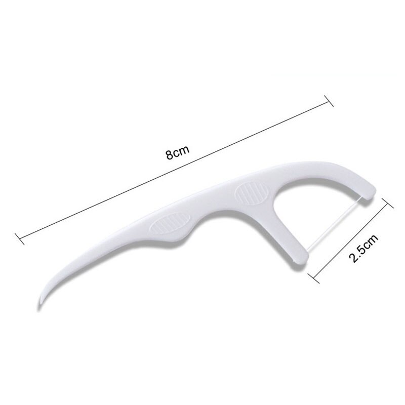 50pcs Dental Floss Flosser Picks Toothpicks Teeth ... – Grandado