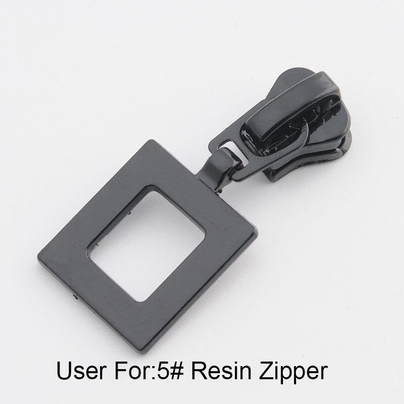 5Pcs 5# 8# Black Square Plastic Sliders for Resin ... – Grandado