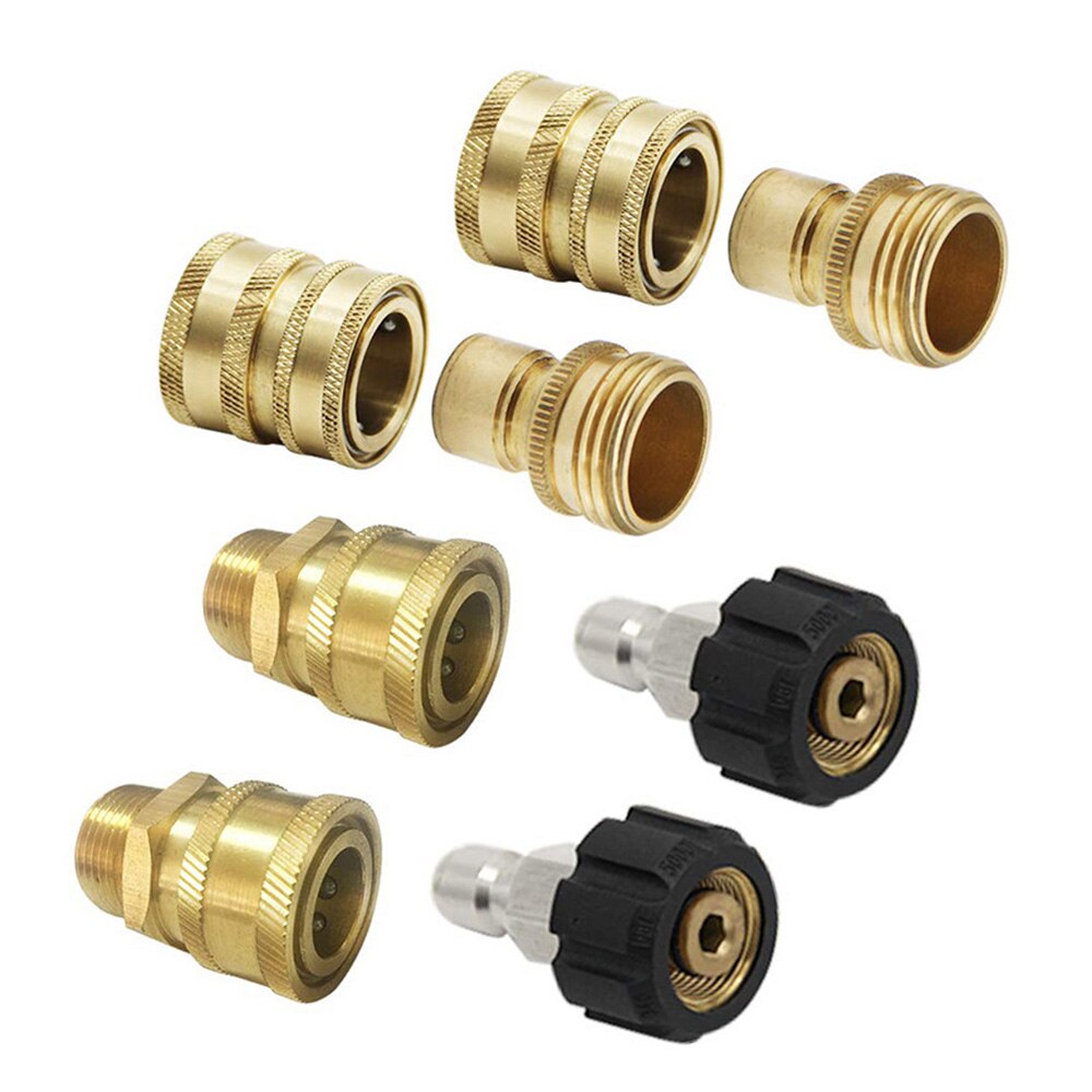 High Pressure Cleaner Adapter Set Car Wash Quick D... – Grandado