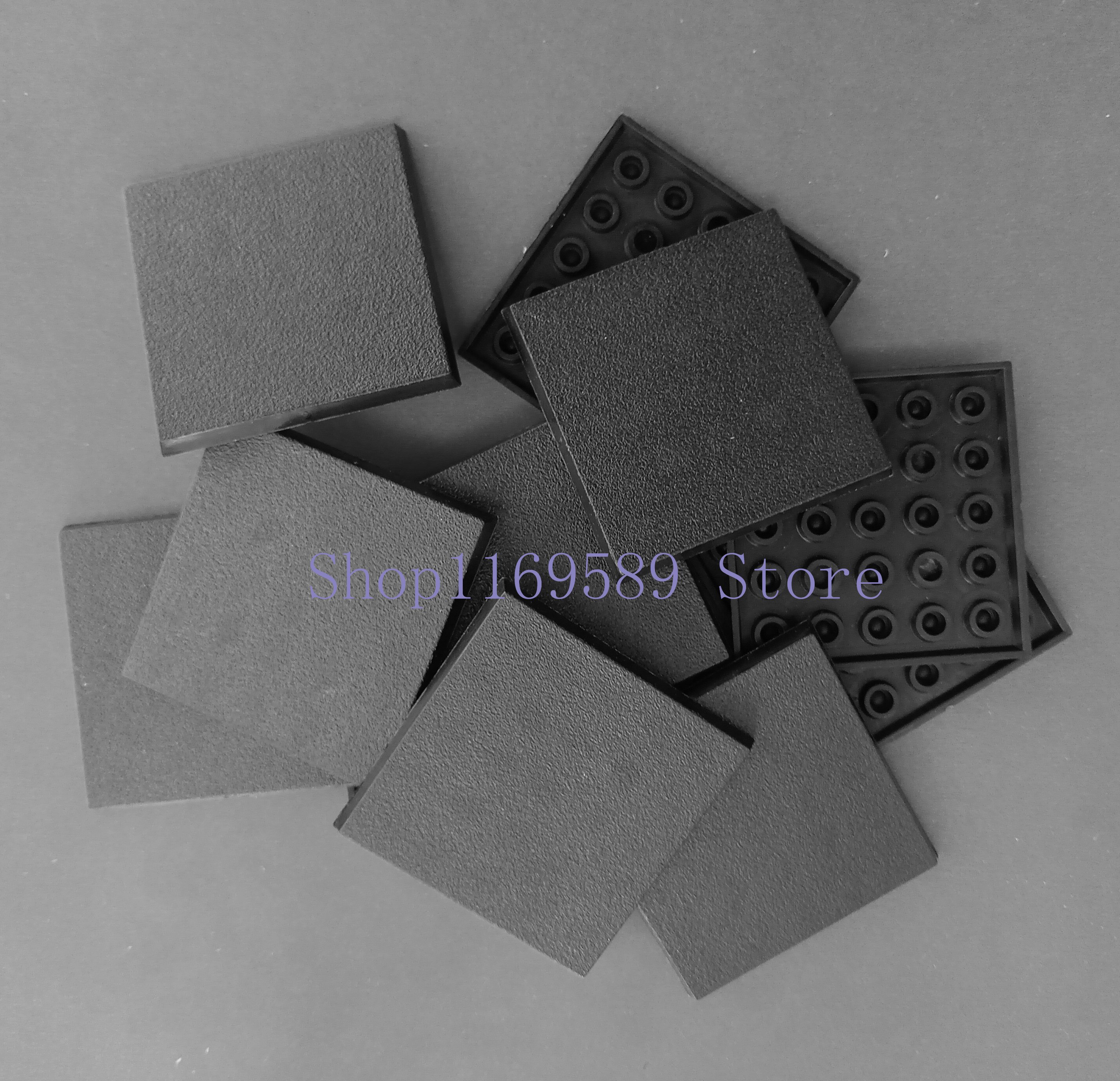 Lot Of 20PCS 50mm Square Bases For Miniature Warga... – Grandado