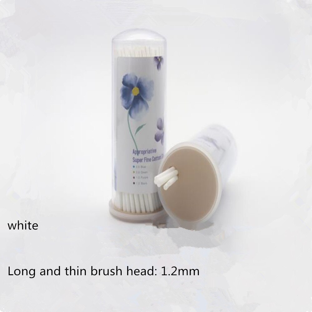 100pcs Grafting Eyelash Cotton Swab Cleaning Stick... – Grandado