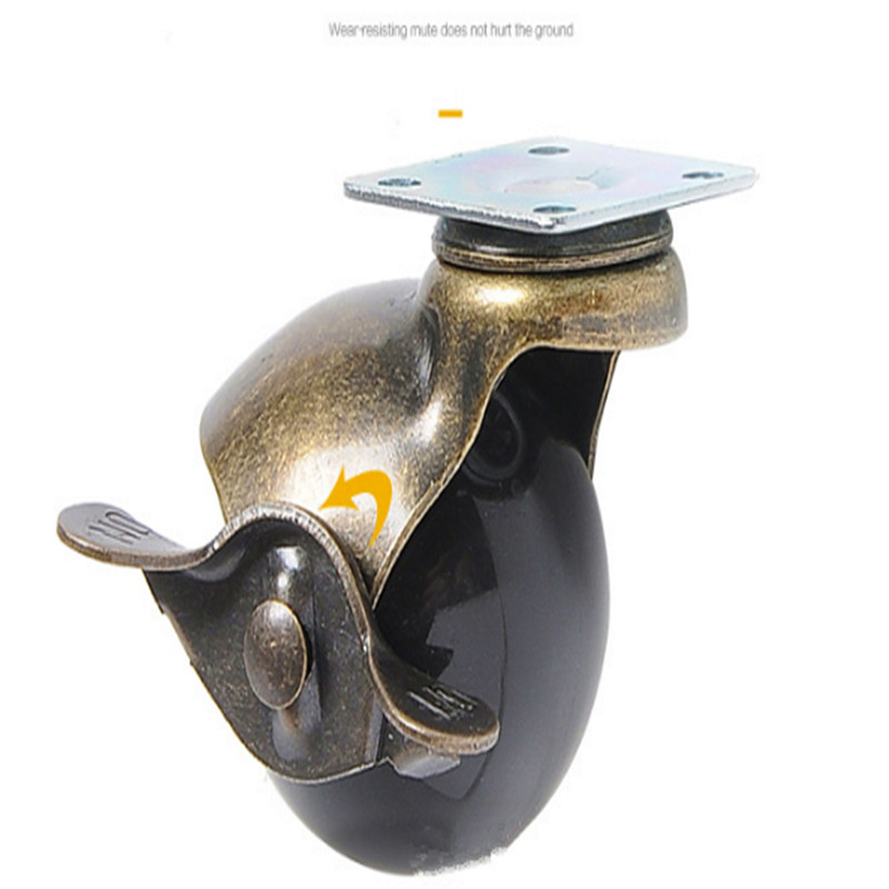 4pcs 50mm 2-inch Wheel 360 Degree Swivel Plate Hoo... – Grandado