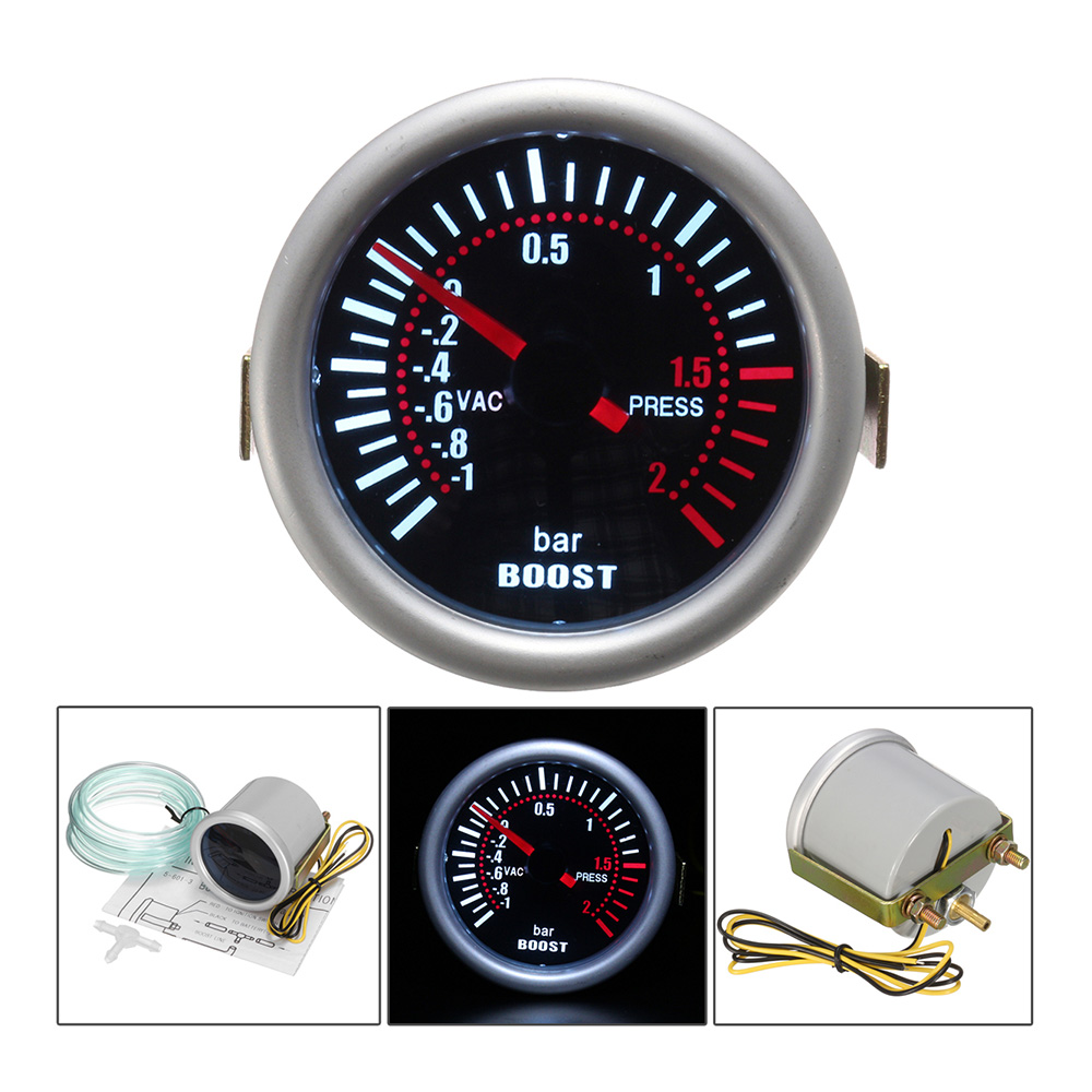 Universele 2 Inch 52 Mm Auto Boost Bar Gauge Meter... – Grandado
