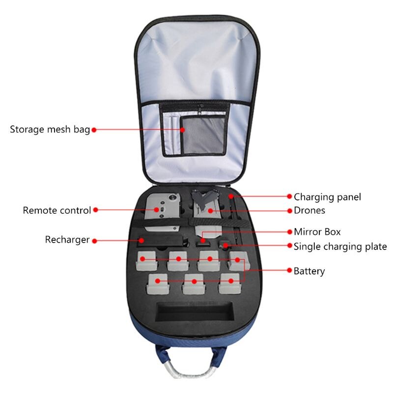 Fiber Hardshell Backpack Waterproof Anti-Shock For... – Grandado