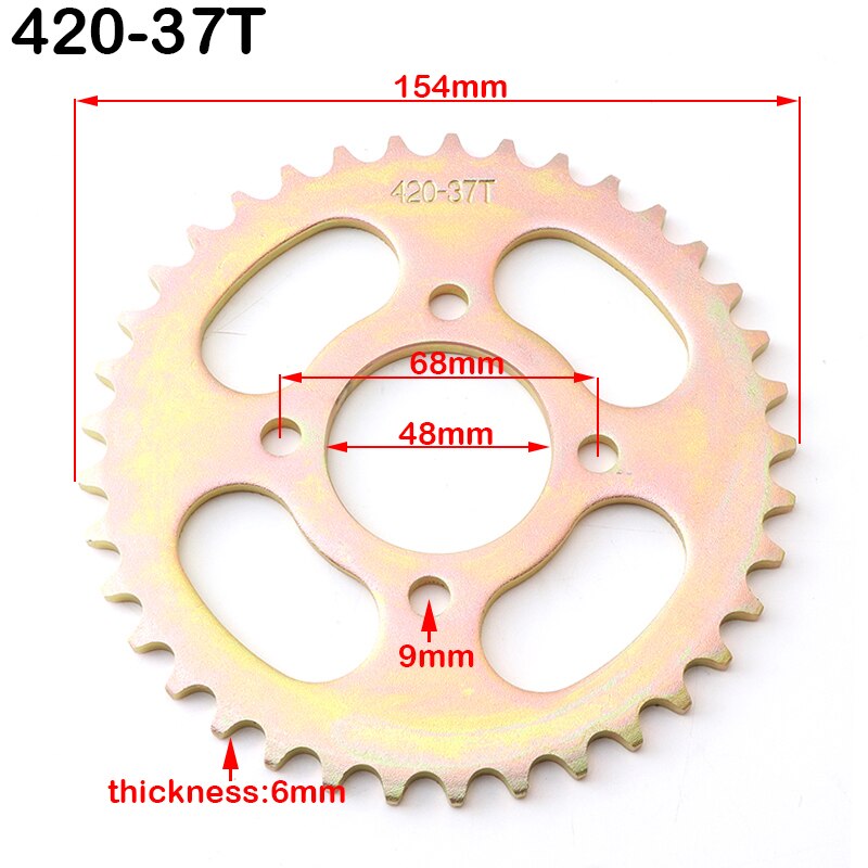 428/420 Chains 25T/31T/32T/41T/48T 48MM Sprockets ... – Grandado