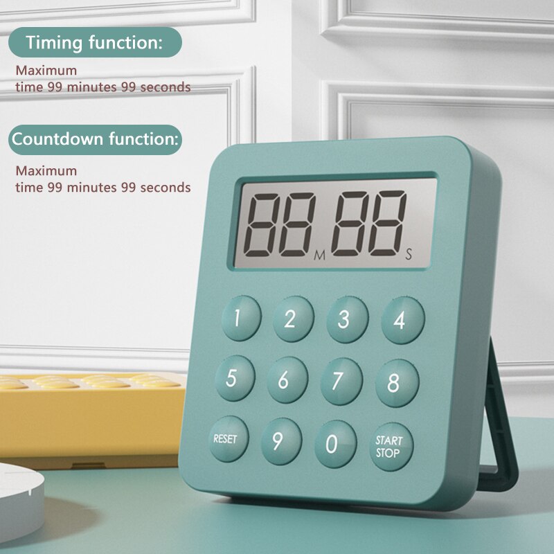 Simple Digital Cooking Timer Cute Student Learning... – Grandado